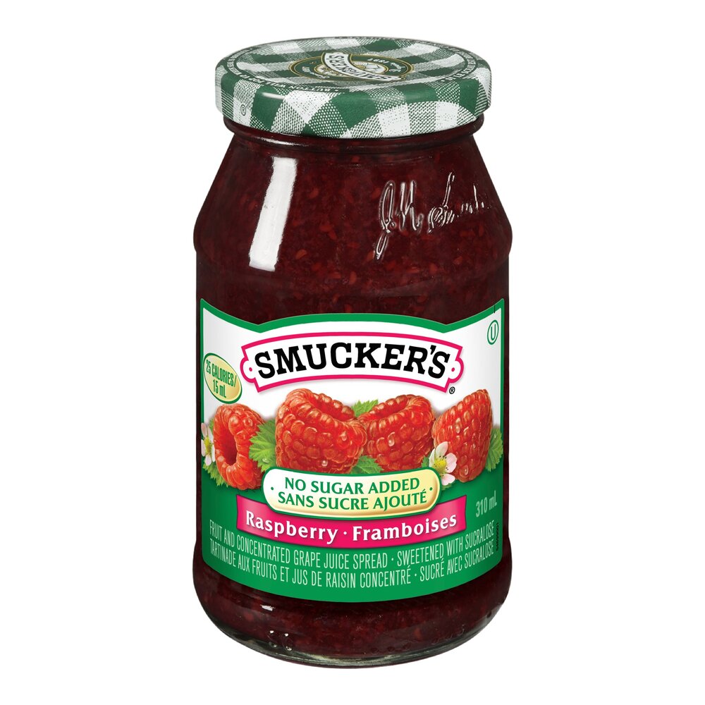 Raspberry Fruit and Concentrated White Grape Juice Spread